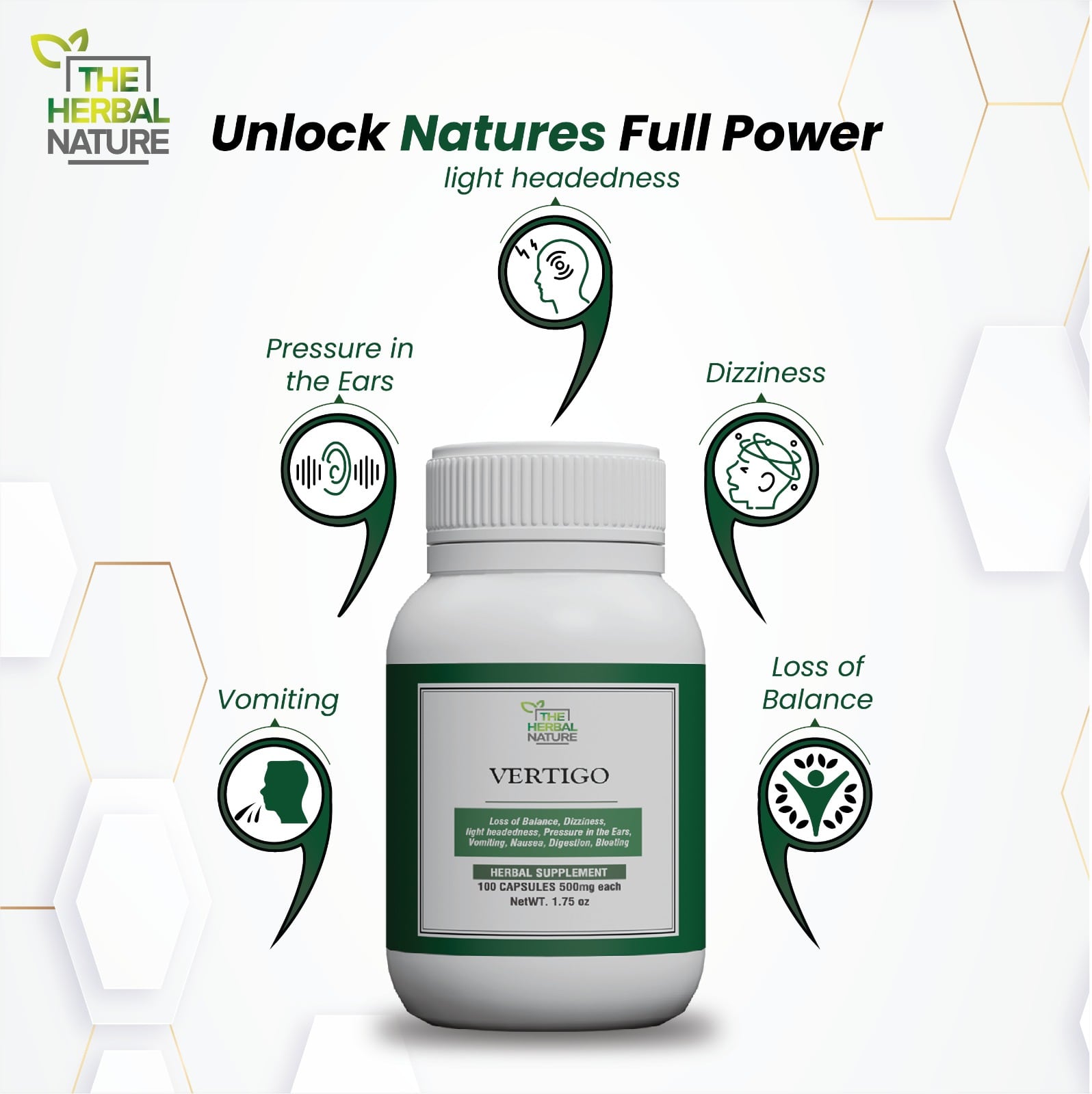 Vertigo Capsule – Herbal Nature